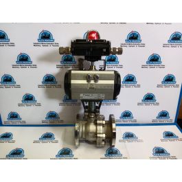AUTO BALL VALVES / VALVE AUTOMATION/ PNEUMATIC ACTUATOR MODEL – QTF90E-17
