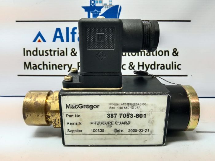 MACGREGOR 387 7053-801 PRESSURE GUARD